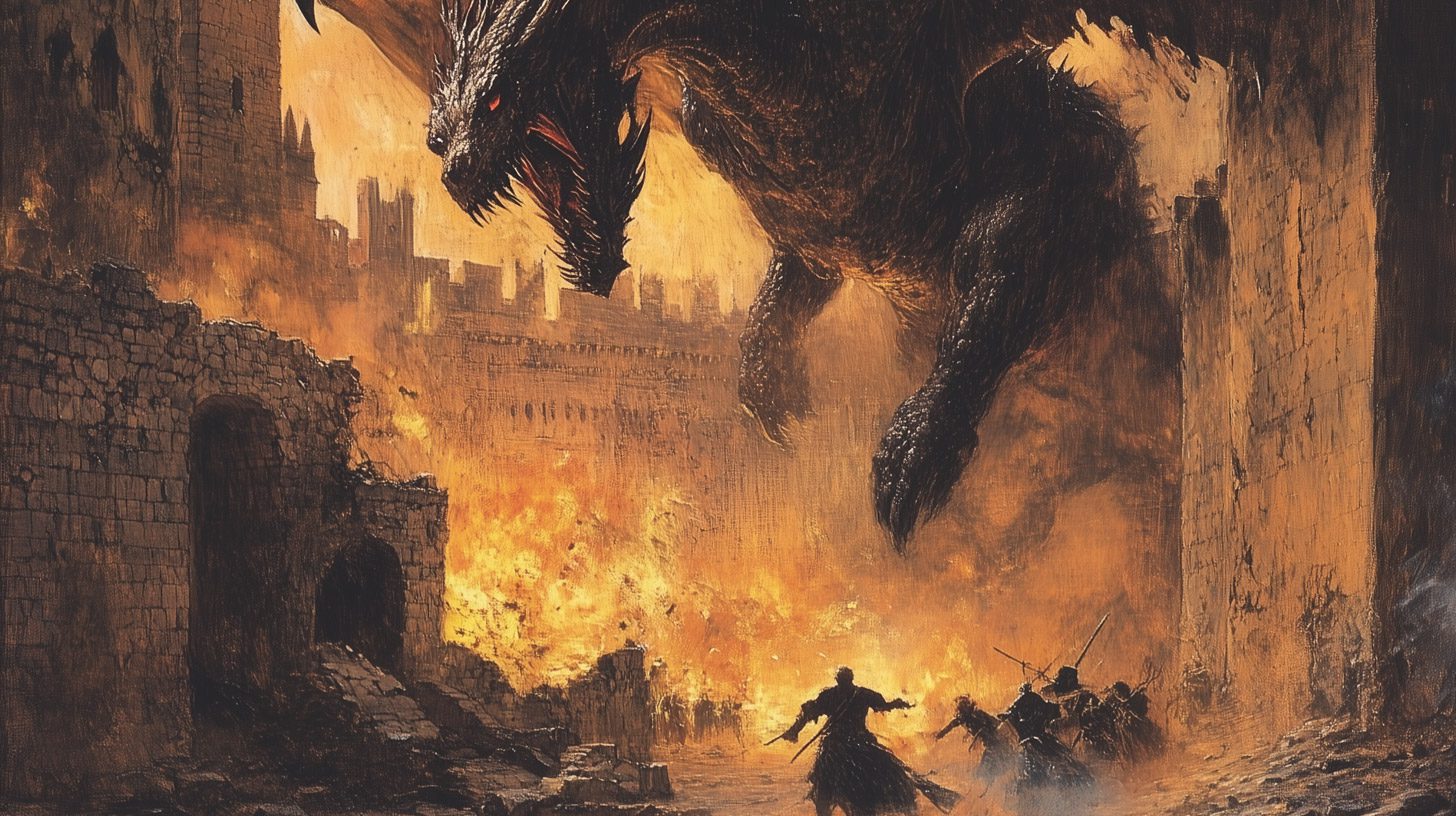 Dragon Novel Update and Sample Chapter - Eric Huber's Mighty Creative Stuff